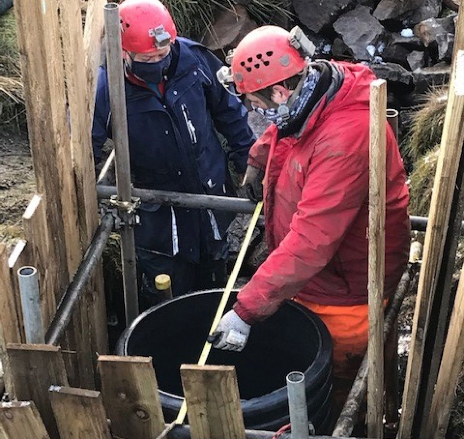 CNCC - Knacker Trapper Hole work complete